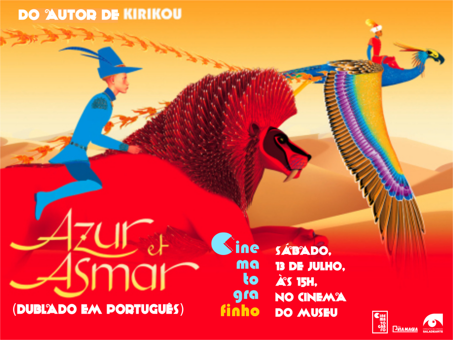 Cinematografinho de julho (sáb, 13): “As aventuras de Azur e Asmar”, do ...